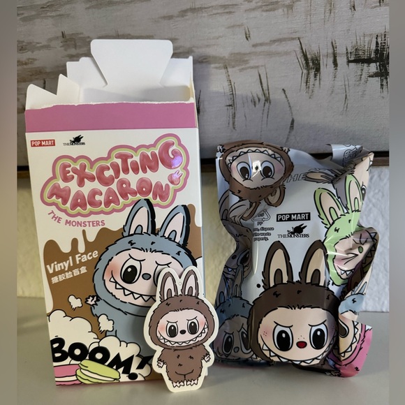Other | Authentic Labubu Exciting Macarons V1 Toffee | Poshmark